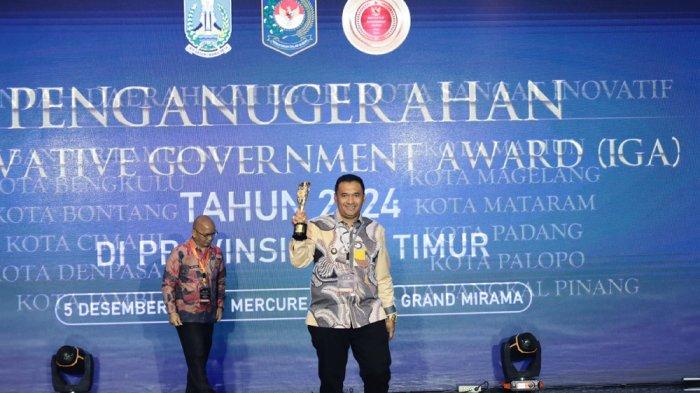 Pemkota Pangkalpinang Raih Penghargaan Kota Sangat Inovatif di Ajang IGA 2024 - Bangkapos.com