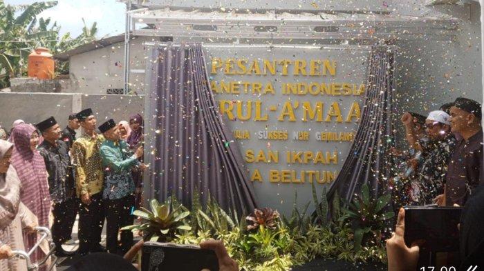 Kepala Kanwil Kemenag Babel Resmikan Pondok Pesantren Tuna Netra ...