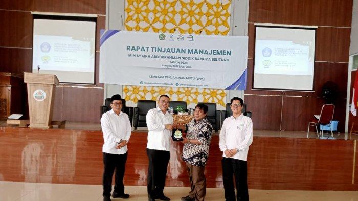 Tingkatkan Mutu Pendidikan, LPM IAIN SAS Babel Gandeng BAN PT Gelar Rapat Tinjauan Manajemen ...