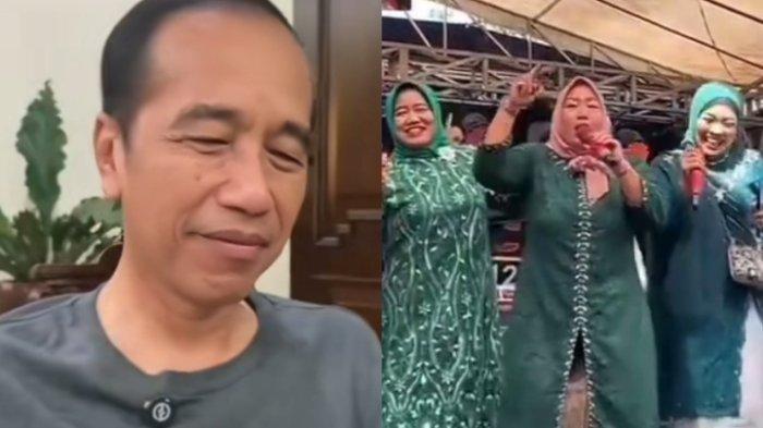 Viral Ibu-Ibu di Lampung Nyanyi Lagu Waktu ku Kecil Hingga Direspon Jokowi Ini Sosoknya ...