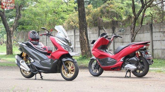 Biker Ini Beli 2 Unit Honda PCX 150 Sekaligus, Jadi Full Karbon Pertama ...