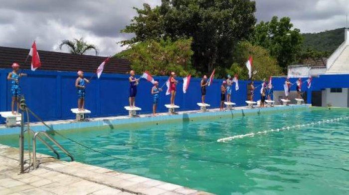 Atlet Renang Loka Tirta Swimming Club Bangka Lakukan Atraksi Renang 200 ...