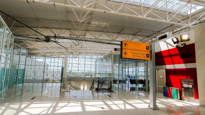Foto: Beginilah Eksterior dan Interior Terminal Baru Bandara Depati Amir - Bangkapos.com