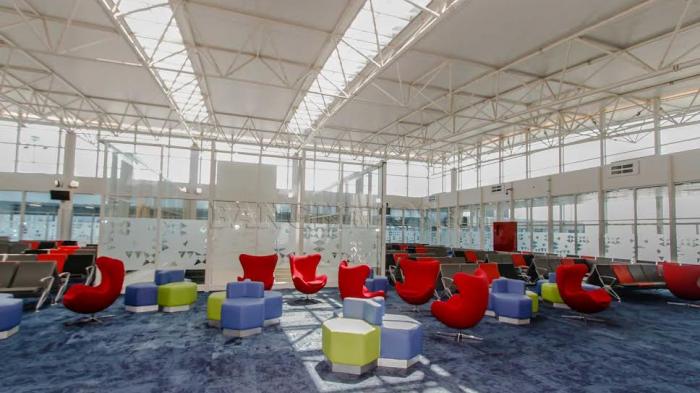 Foto: Beginilah Eksterior dan Interior Terminal Baru Bandara Depati Amir - Bangkapos.com