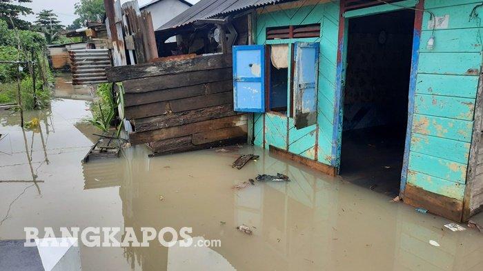 Ratusan Rumah di Kota Pangkalpinang Tergenang Air, BPBD Imbau Masyarakat Waspada Banjir ...