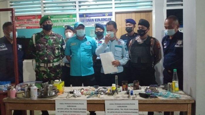 Tim Gabungan Geledah Blok WBP Lapas Tuatunu, Begini Hasilnya ... Tim Gabungan Geledah Blok WBP Lapas Tuatunu, Begini Hasilnya ...
