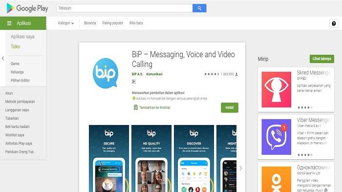 Aplikasi BiP, Video Call Bisa 10 Orang, Group 1000 orang, Bisa Ngirim ...