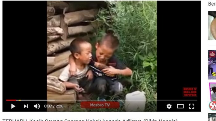 Merinding, Cara Bocah Suapi Adiknya yang Kelaparan, Nggak Kuat Nahan ...