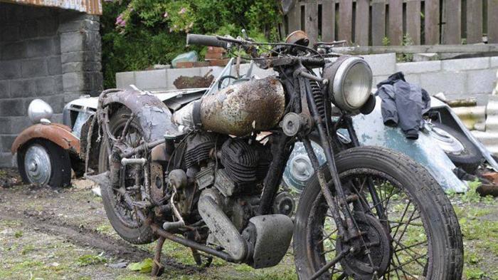 Waaaaaw! Motor Butut, Berkarat dan Antik Ini Harganya Rp 6,4 Miliar ...