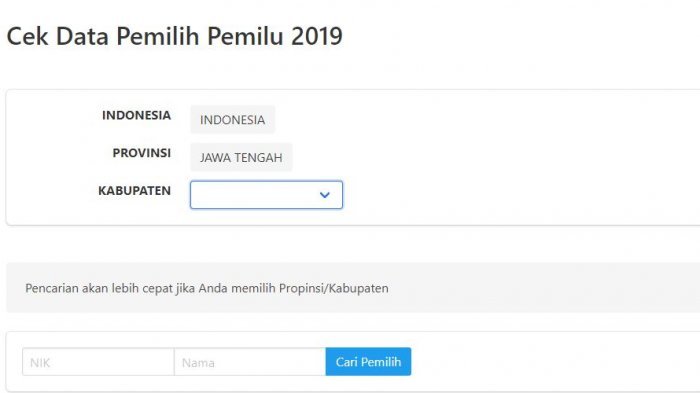 Tak Perlu Ke Kantor Desa Ini Cara Cek Nama di Daftar Pemilih Tetap Pemilu 2019 Lewat Handphone ...