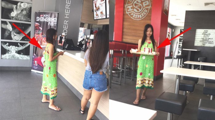 Cewek Cantik Makan di Restoran Hanya Pakai Daster Jadi Viral ...