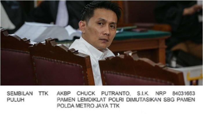 Sosok AKBP Chuck Putranto Akpol 2006 Mantan Anak Buah Ferdy Sambo yang Kini Naik Jabatan ...