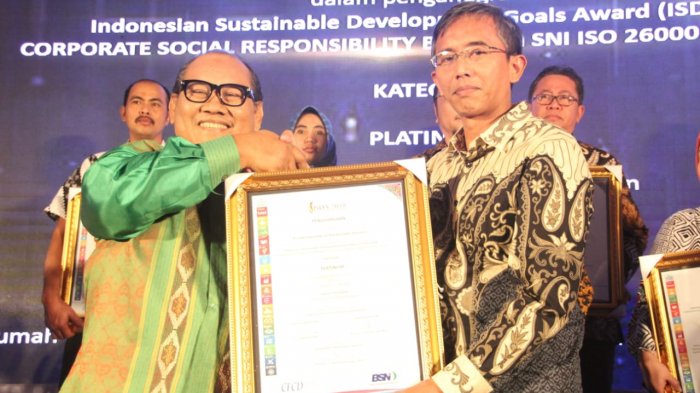 CSR PLN Bangka Belitung Raih Platinum ISDA Award 2018 - Bangkapos.com