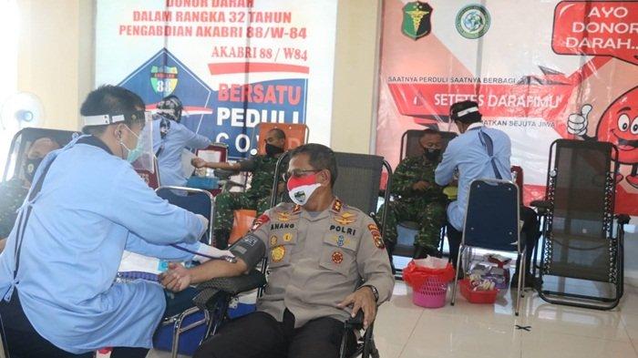 Akabri 88 Donor Darah di RS Bhayangkara Polda Babel - Bangkapos.com