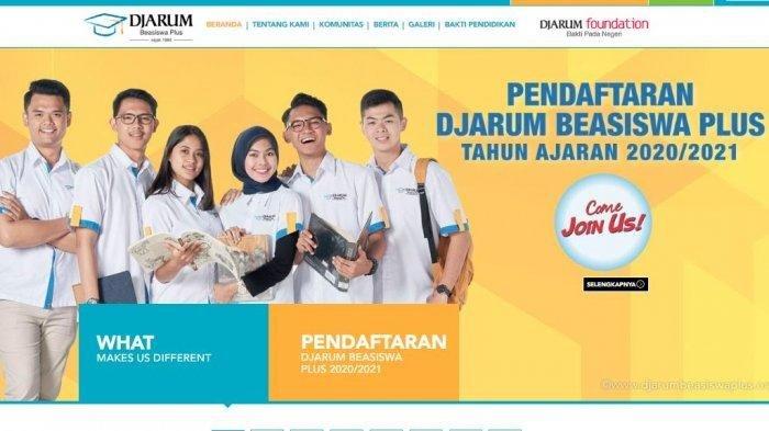 CARA Mendaftar Djarum Beasiswa Plus dan Syarat-syaratnya - Bangkapos.com