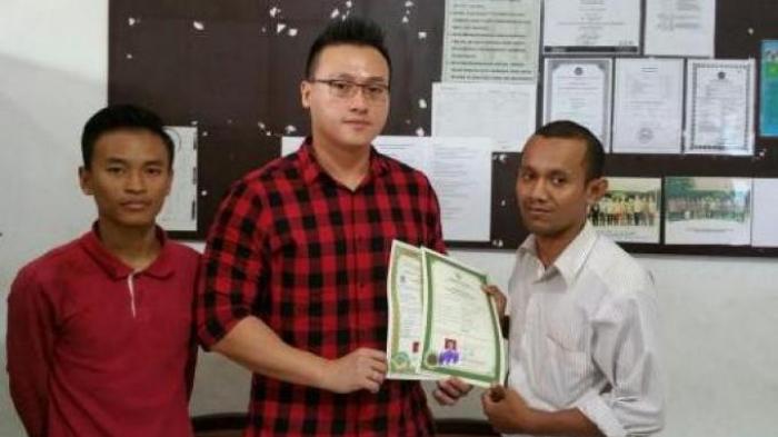 Hardiyanto Kenneth Tebus Ijazah Aditia Siswa Madrasah - Bangkapos.com