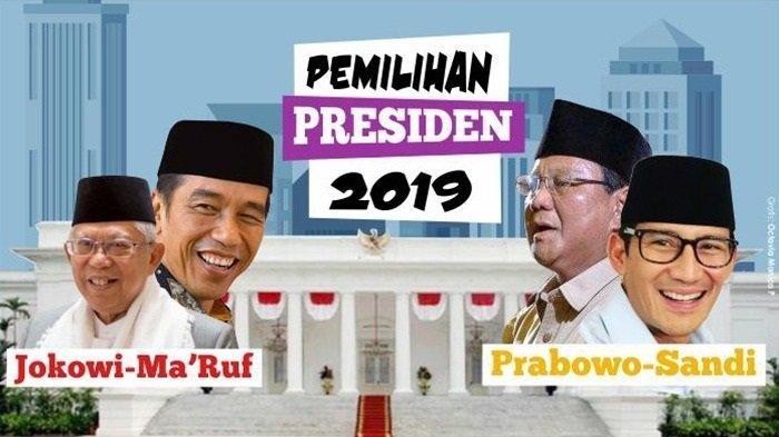 Elektabilitas Jokowi dan Prabowo Hasil Survei 4 Lembaga di Hari Terakhir Kampanye, Lihat ...