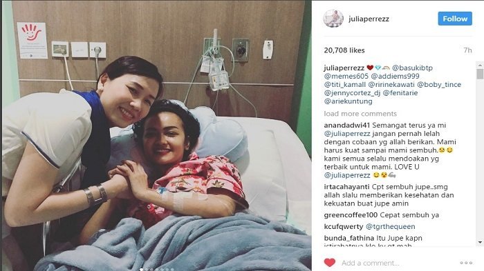 Begini Penampilan Istri Ahok Saat Jenguk Julia Perez, Netizen: Sama ...
