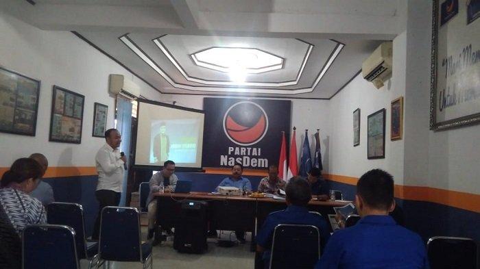 Siap Maju di Bangka Barat, Johan Vigario Paparkan Visi Misi di NasDem ...