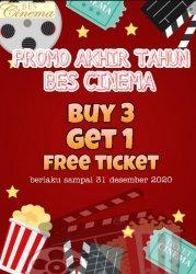 Rindu Nonton Bioskop, Bes Cinema Tawarkan Promo Beli 3 Tiket, Gratis 1 ...