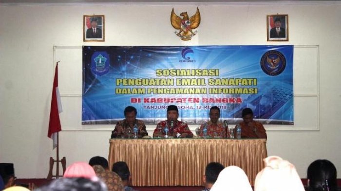 Sekda Bangka Ingatkan Admin Pemegang Email Sanapati Bisa Jaga Rahasia ...
