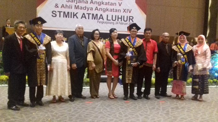 Video Wisuda STMIK Atma Luhur - Bangkapos.com