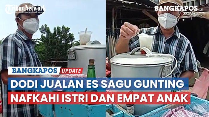 Video Dodi Kayuh Sepeda Keliling Kota, 17 Tahun Jualan Es Sagu Gunting ...