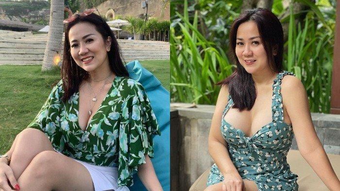 Sudah Jadi Nenek, Pose Tante Ernie Kali Ini Lebih Menantang di Alam Terbuka, Makin Tua Makin ...