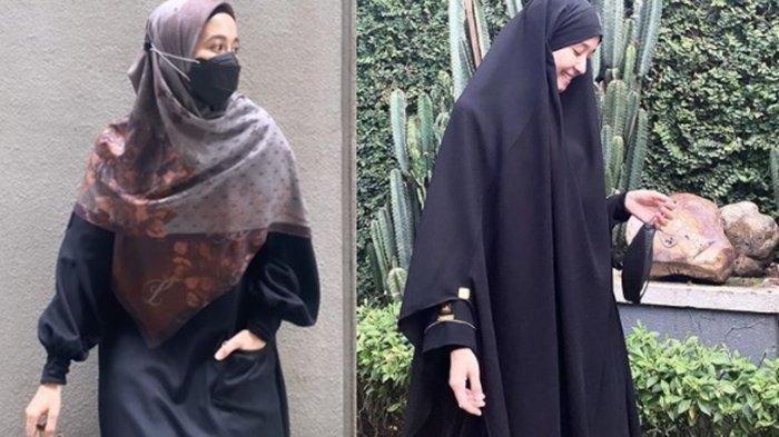 Laudya Cynthia Bella Kini Tampil Beda, Balutan Hijab Makin Syar'i, Ini Alasannya - Bangkapos.com