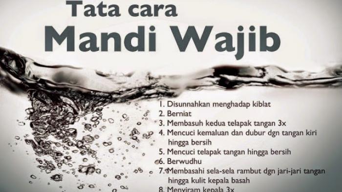 Doa Niat Mandi Wajib atau Junub, Begini Tata Caranya yang Benar Sesuai ...