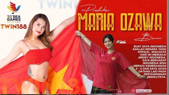 Hati Maria Ozawa Hancur Jelang Laga Indonesia Vs Vietnam di SEA Games 2019, Miyabi Bakal ke ...