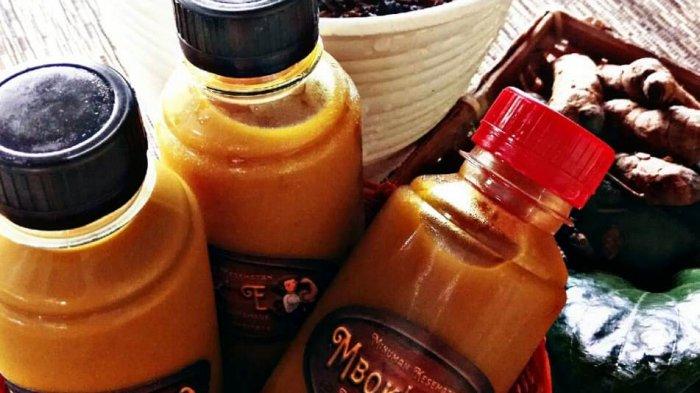 Jamu Mbok'e Terbuat dari Bahan Tradisional, Segernya Alami - Bangkapos.com