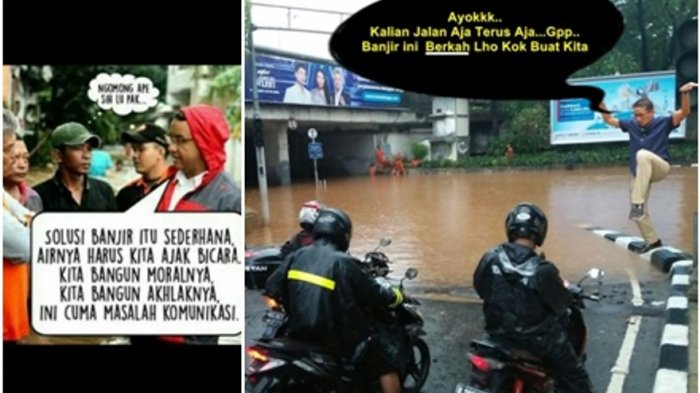Meme Hujatan Banjir Jakarta, Anies Baswedan Tulis Surat Begini ...