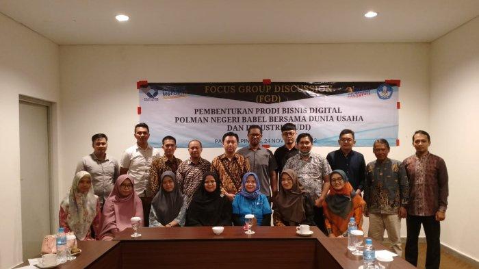 FGD Polman Babel Bersama DUDI, Bahas Pembentukan Prodi Bisnis Digital ...