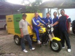 Motor Bak Sampah Untuk Kebersihan Lapas - Bangkapos.com