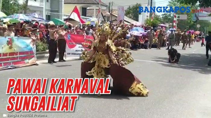 Ragam Busana dan Budaya di Pawai Karnaval Sungailiat - Bangkapos.com