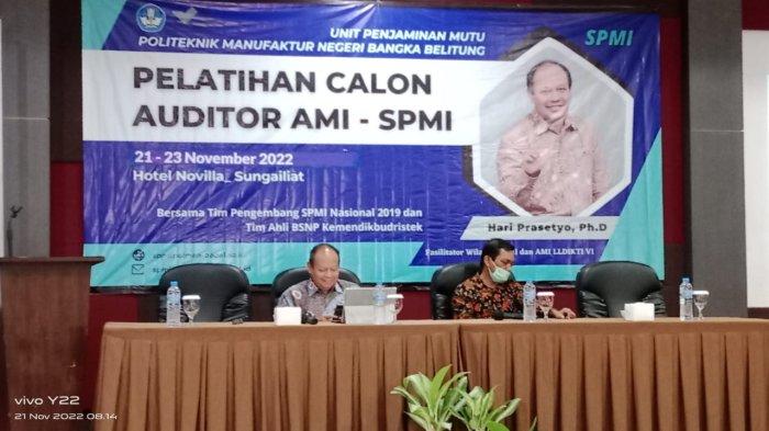 Polman Babel Persiapkan 41 Calon Auditor Mutu Internal - Bangkapos.com