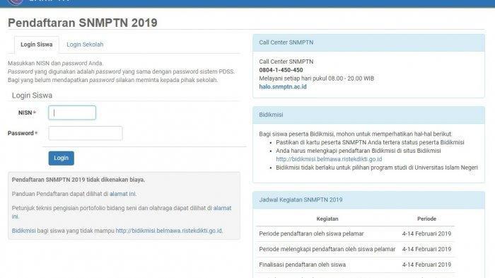 Alur dan Jadwal Pendaftaran SNMPTN di snmptn.ac.id, Inilah Siswa yang ...