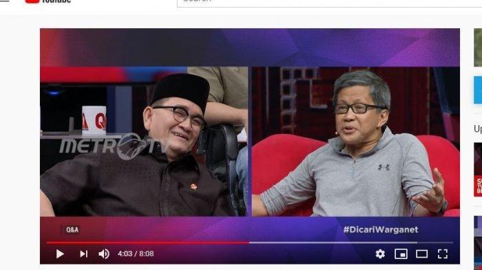Momen Rocky Gerung dan Ruhut Sitompul Saling Serang soal Pro Prabowo dan Oposisi Terhadap Jokowi ...