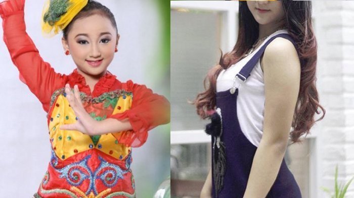 Potret Sandrina Azzahra yang Sudah Remaja, Lagu 'Goyang 2 Jari' Miliknya Ditonton 48 Juta Kali ...