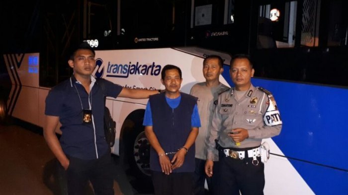 Sentot Bawa Kabur Bus Transjakarta Hingga Kota Pekalongan - Bangkapos.com