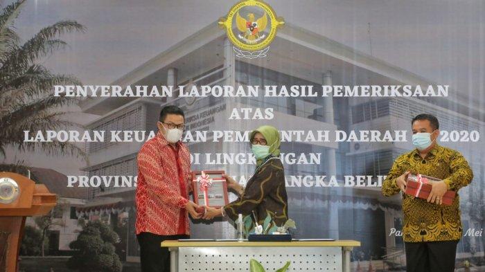 Dua Kali Berturut-turut Pemkab Bangka Selatan Raih Predikat Opini WTP, Riza: Pertahankan dan ...