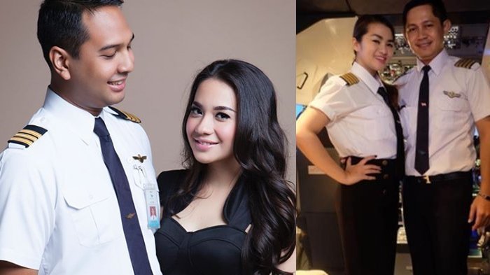 Artis-artis Cantik Ini Beruntung Banget Dinikahi Pilot Ganteng Plus ...