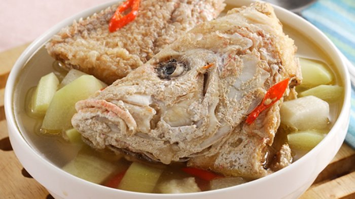 Musim Hujan Begini Hangatkan Keluarga dengan Semangkuk Sup Ikan Labu ...