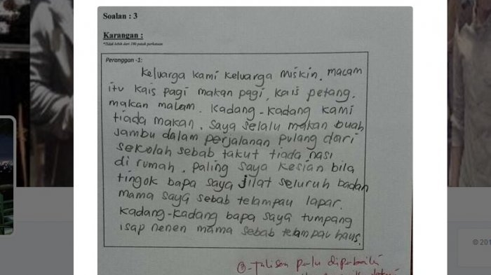 Dijamin Ngakak Habis, Tulisan Siswa SD Ini Cuma Awalnya yang Bikin ...
