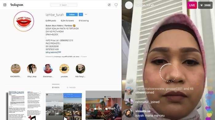 Terkuak Video Detik-detik Wajah Diduga Admin Lambe Turah yang Viral di ...