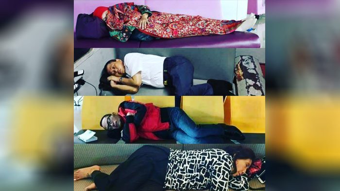 Begini Bedanya Gaya Tidur Menteri dengan Anggota DPR, yang Satu Capek ...