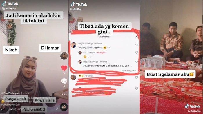 Ditonton 3 Juta Kali, Begini Kisah Efa Ketemu Jodohnya di Tik Tok, Bisa ...