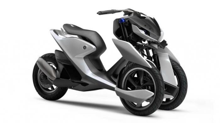 Yamaha Pamerkan Skuter Tiga Roda di Bangkok - Bangkapos.com