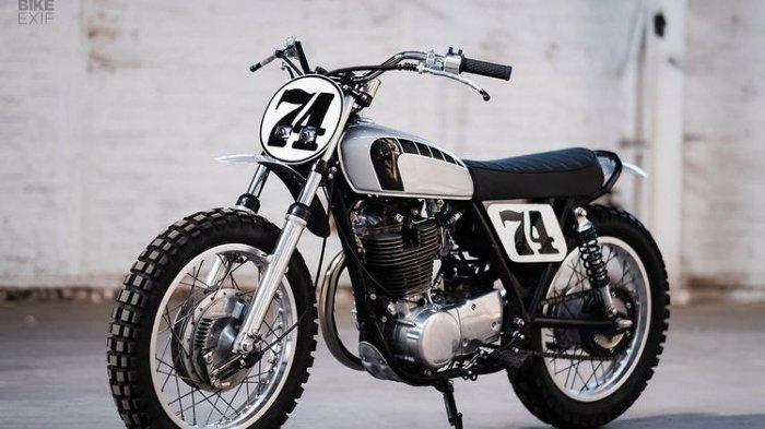 Ubah Konsep Agar Tak Cepat Pegal, Intip Modifikasi Yamaha SR500 Tracker ...